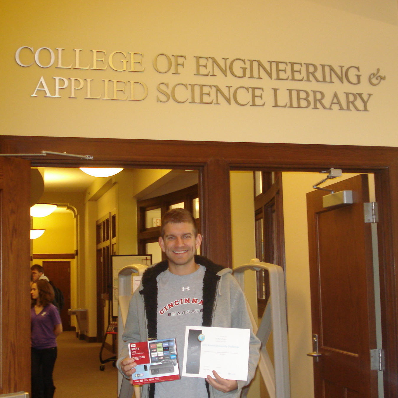 CEAS student wins in Knovel University Challenge | LiBlog