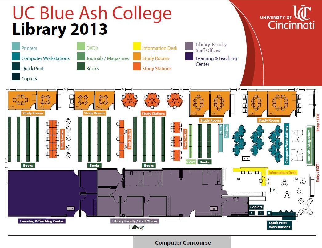 UCBA College Library Renovation Update and Layout | LiBlog