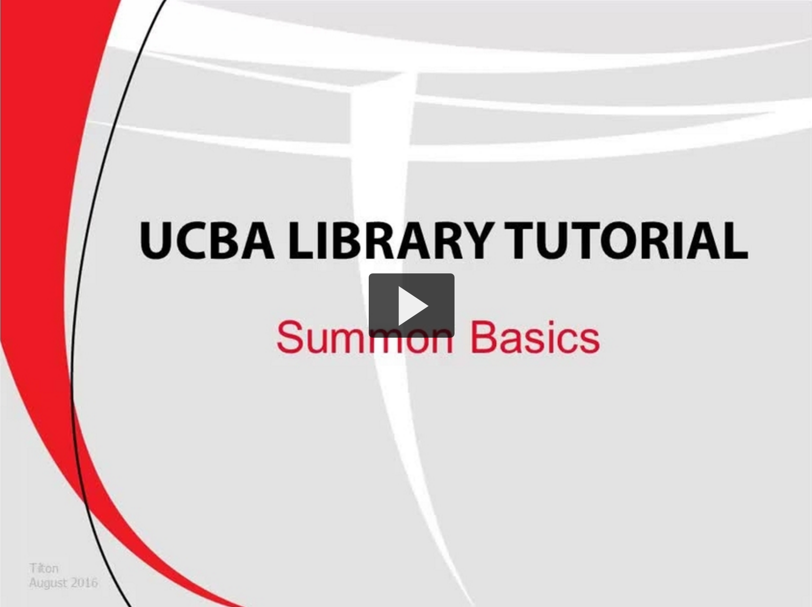 Summon Search Engine Gets Updated | LiBlog