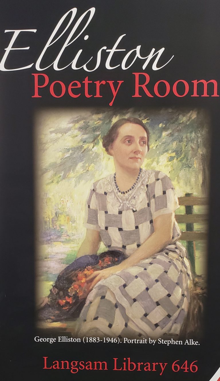 Elliston Poetry Room Announces Its Spring Poetry Schedule | LiBlog