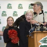 Nancy Zimpher with Bearcat · UCL - Omeka S Training and Documentation · UCL Omeka S