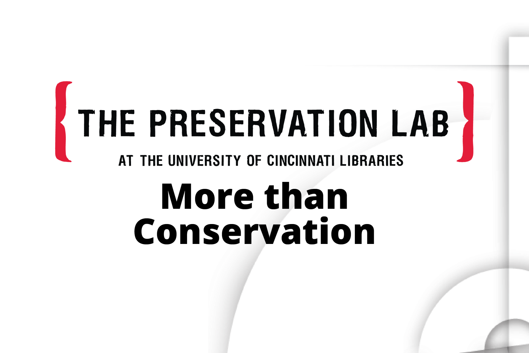 Re-introducing The Preservation Lab